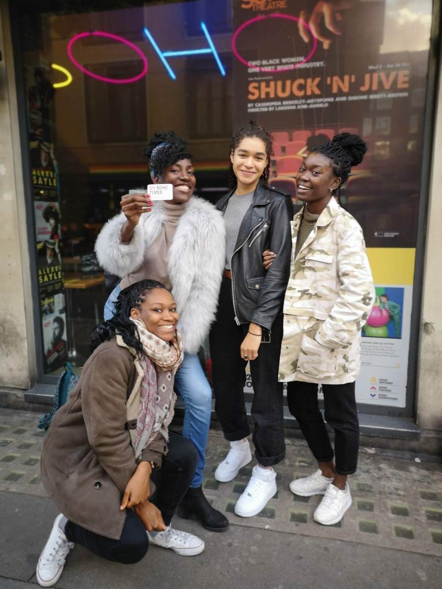 The Soho Girl in conversation with Shuck ‘N’ Jive co-writer and cast ...